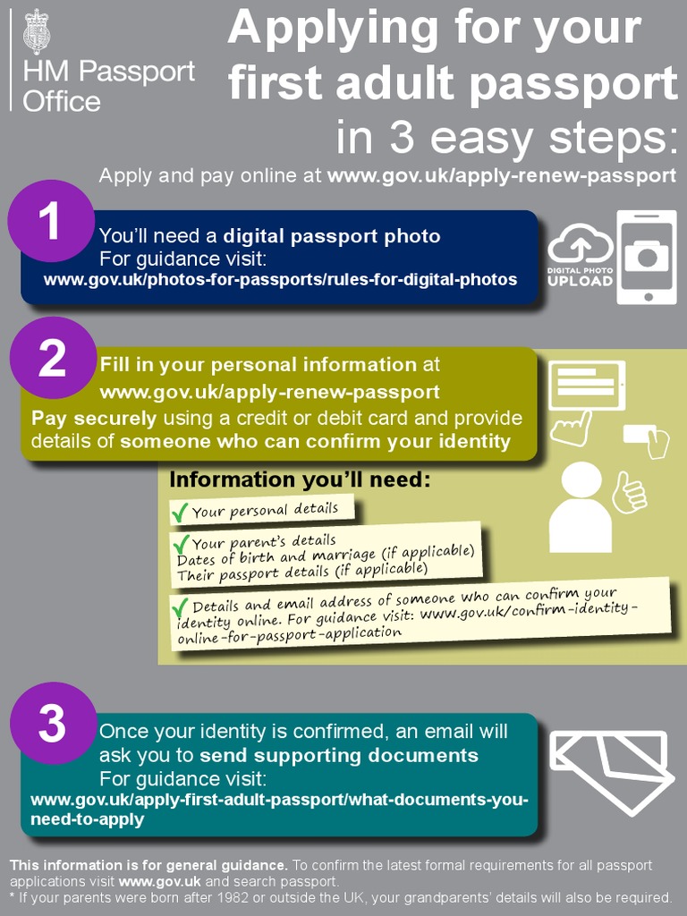 First Adult Passport Guide | PDF