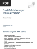 Haccp Level 4 | PDF | Hazard Analysis And Critical Control Points | Foods