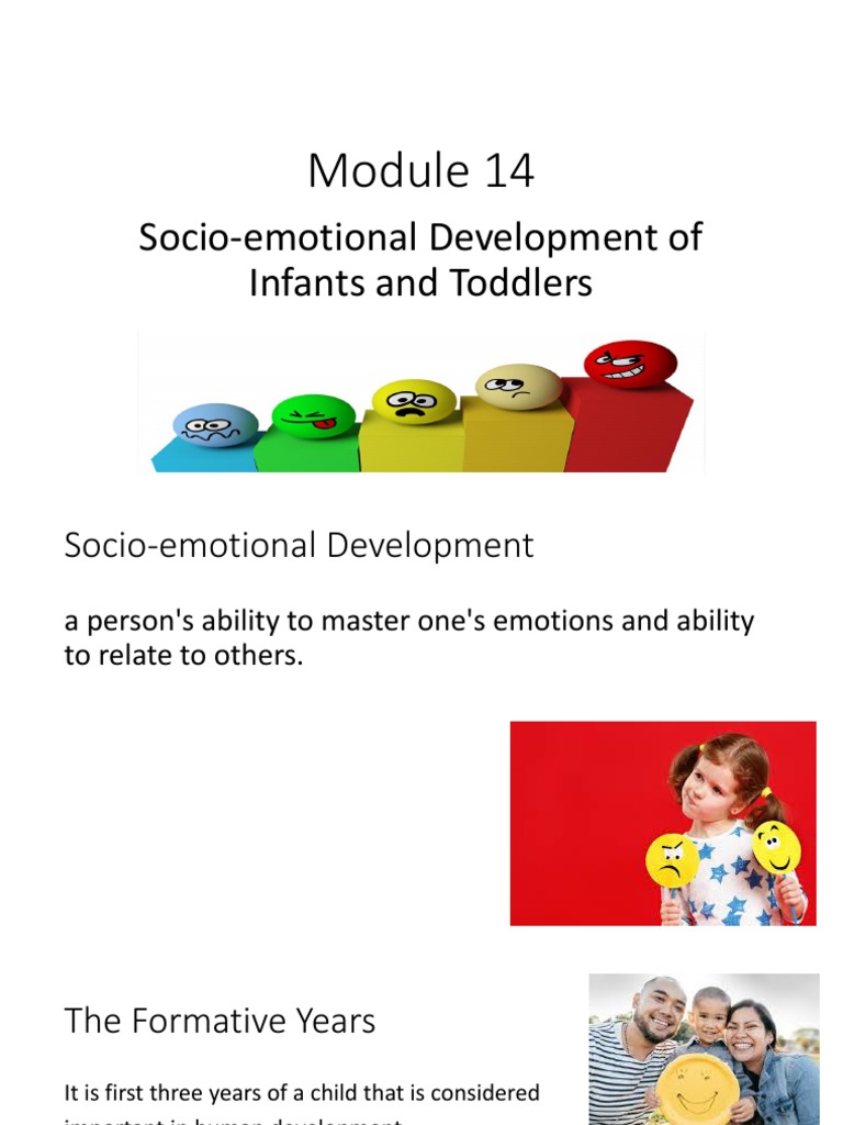 Socio-Emotional Development of Infants and Toddlers | PDF | Attachment ...