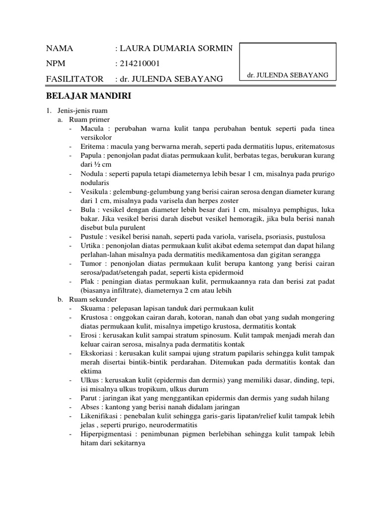 Jenis Ruam dan Varicella: Panduan Lengkap | PDF | Perjalanan ...