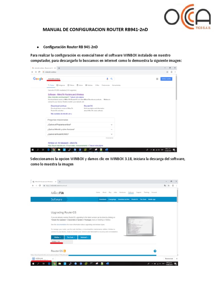 Configuracion Mikrotik RB941 | PDF | Dirección IP | LAN inalámbrico