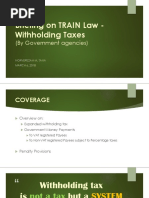 Non-VAT Withholding Tax Computation | PDF