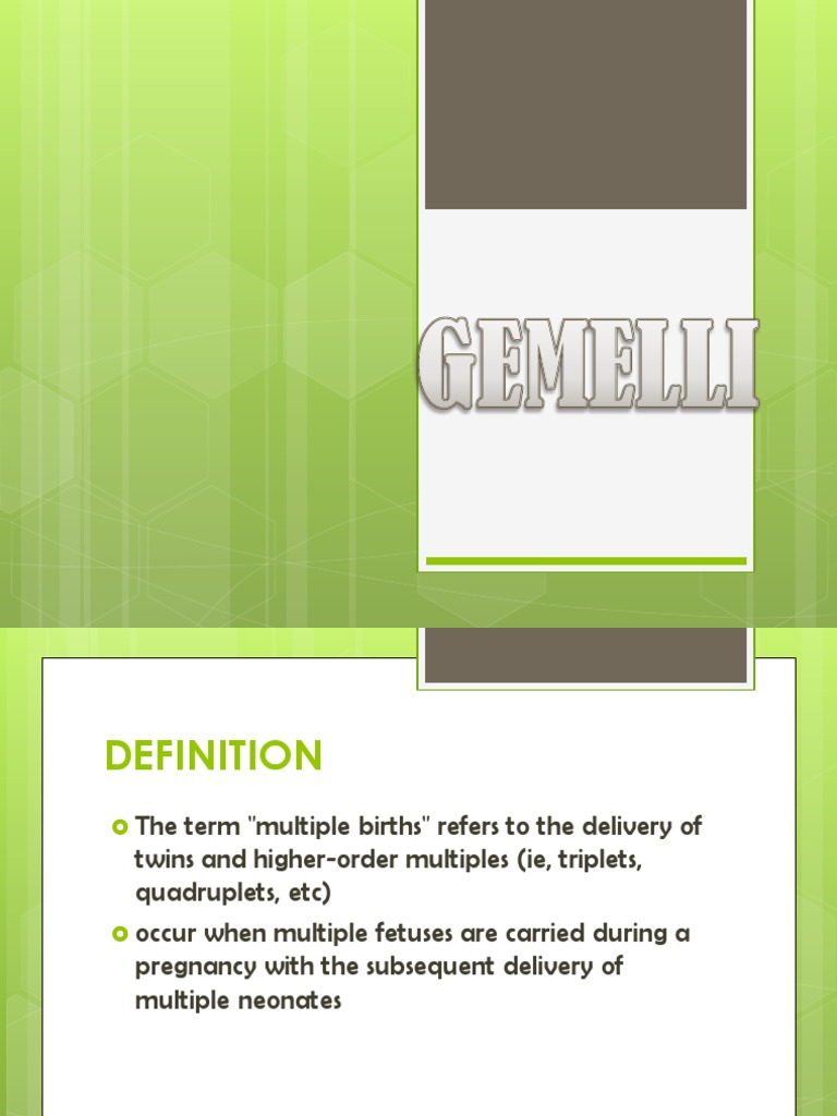 Understanding Multiple Births: Risks & Care | PDF | Fetus | Pregnancy