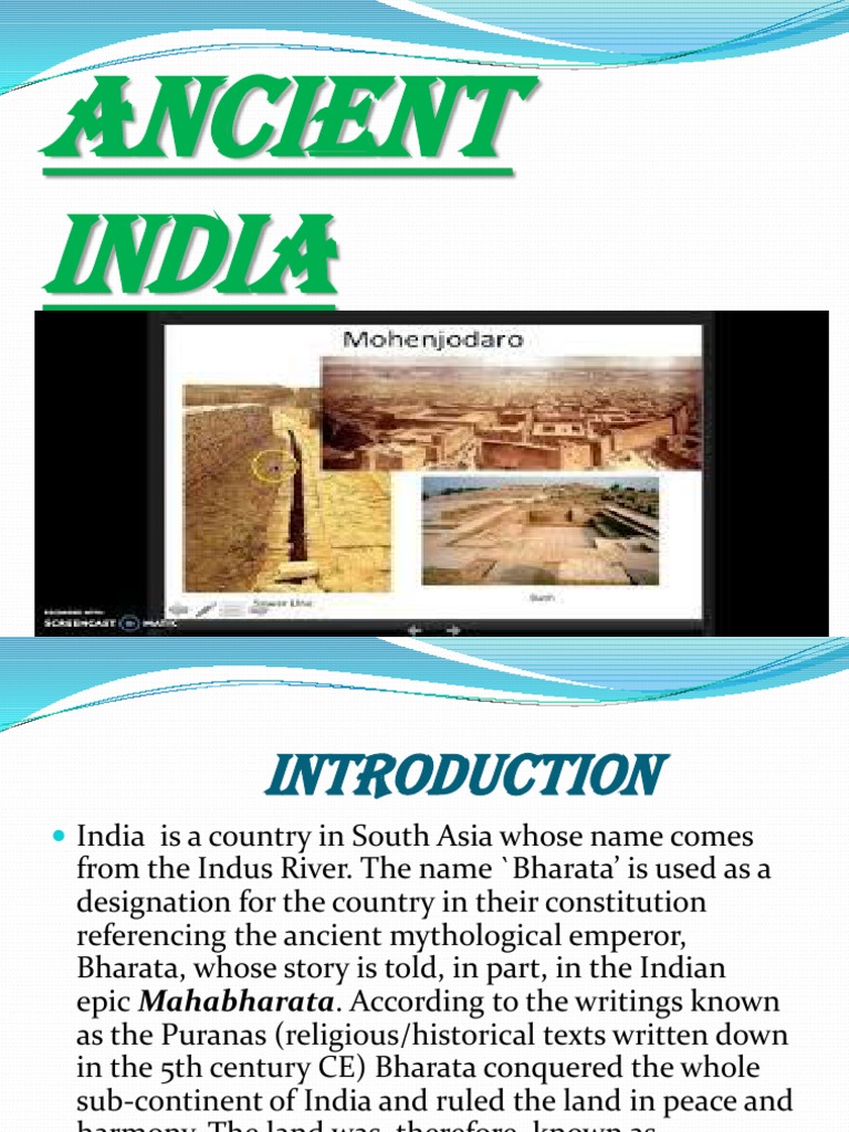 Ancient India | PDF | Ashoka | Civilization