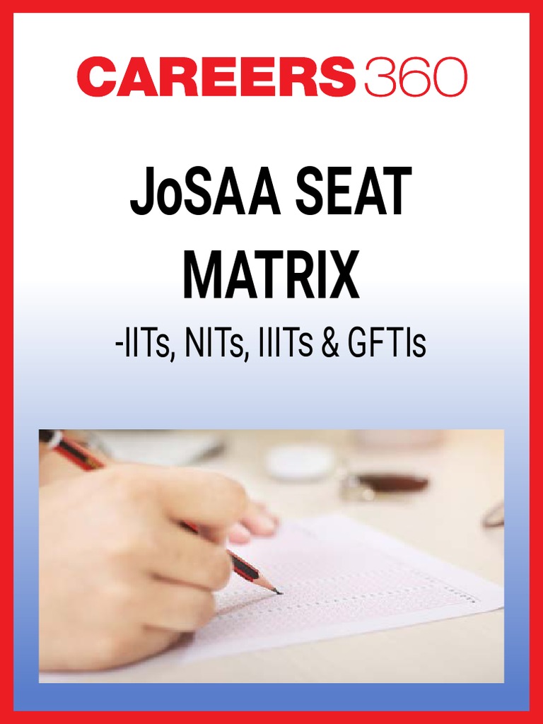 JoSAA Seat Matrix | PDF | Universities And Colleges | Jawaharlal Nehru