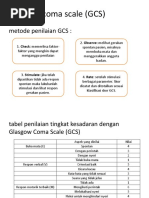 Interpretasi GCS | PDF