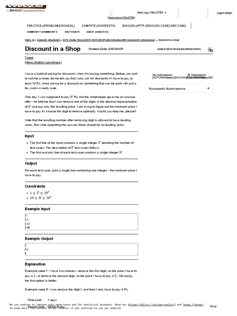 ICPC - Question | PDF | Http Cookie | Computer Programming