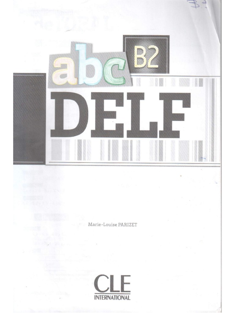 Abc-Delf-B2-Corrigepdf 2 PDF | PDF