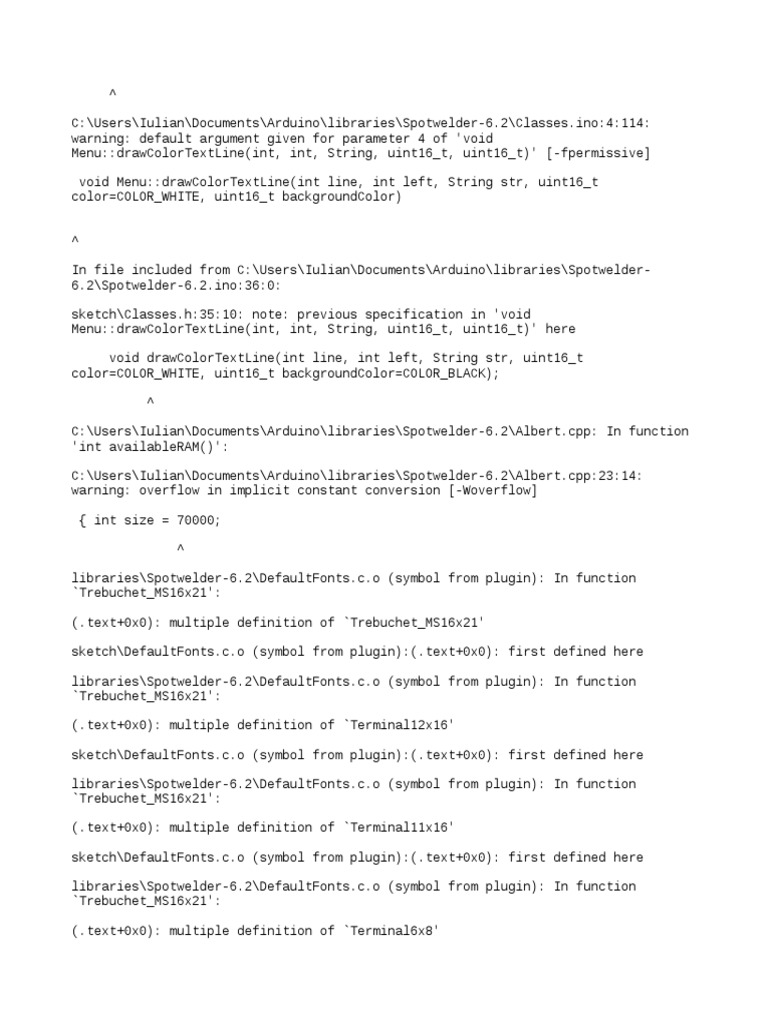 ARDUINO | PDF | Integer (Computer Science) | Notation
