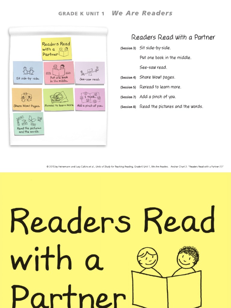 Readers Read Lucy Calkins | PDF