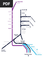 TransPennine Express Route Map May 2018 | PDF | Railway Companies | Sports