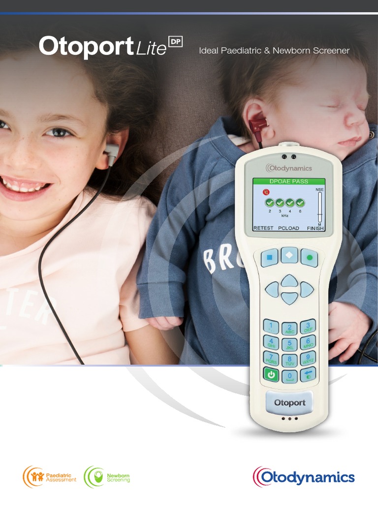 Otoport Lite DP Brochure | PDF | Microsoft Windows | Hearing Loss