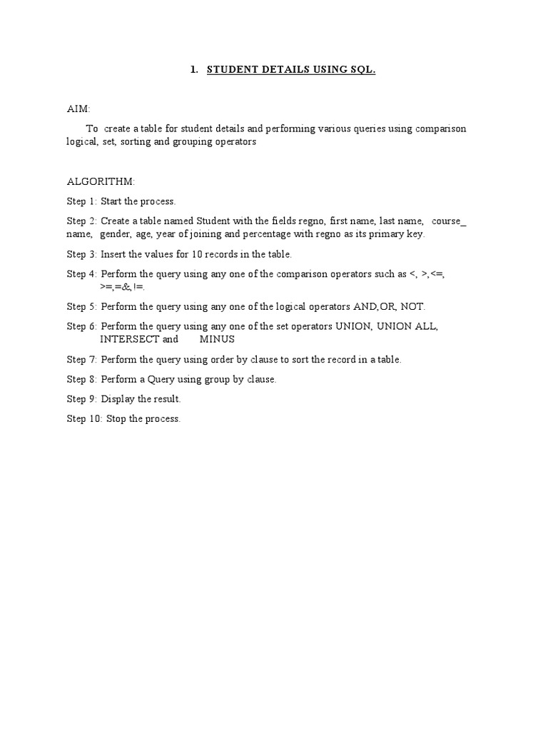 Algorithm For C Programs | PDF | Pl/Sql | Subroutine