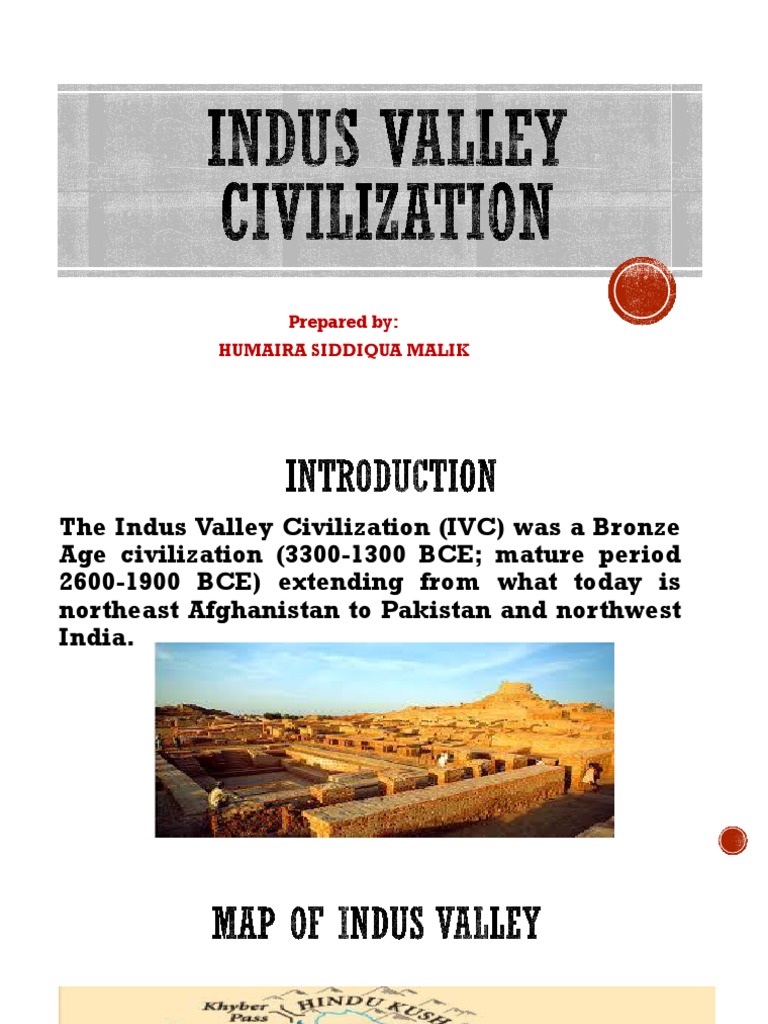 Indus Valley Civilization - PDF PPTX | PDF