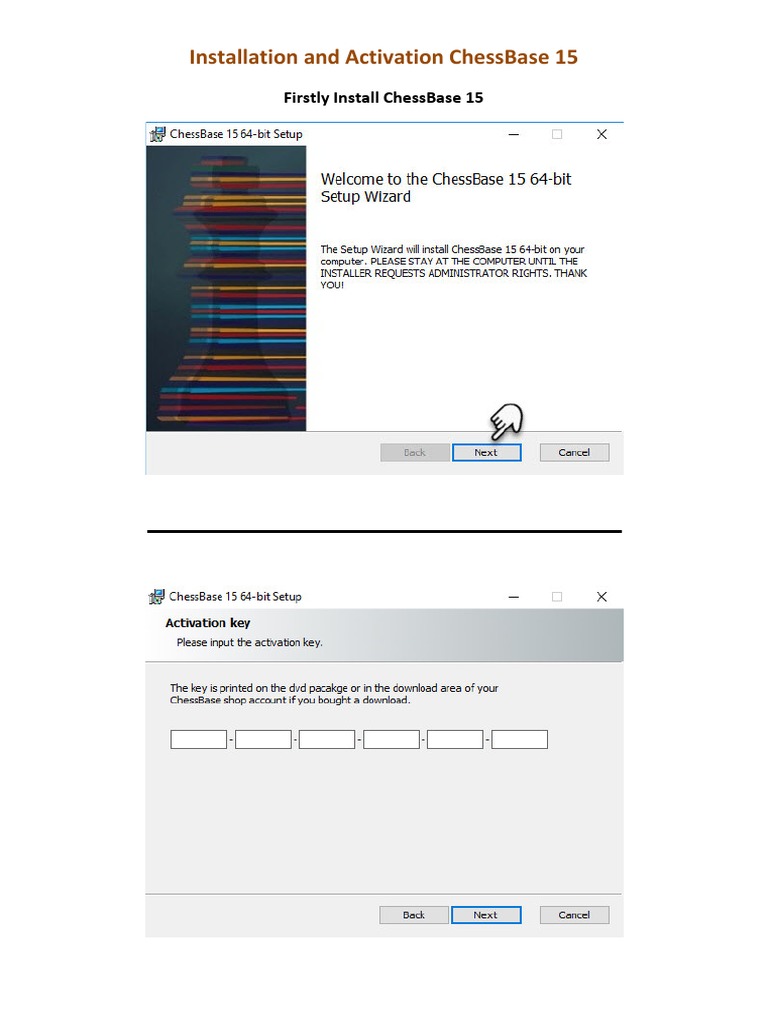 Installation and Activation ChessBase 15 | PDF | Operating System ...