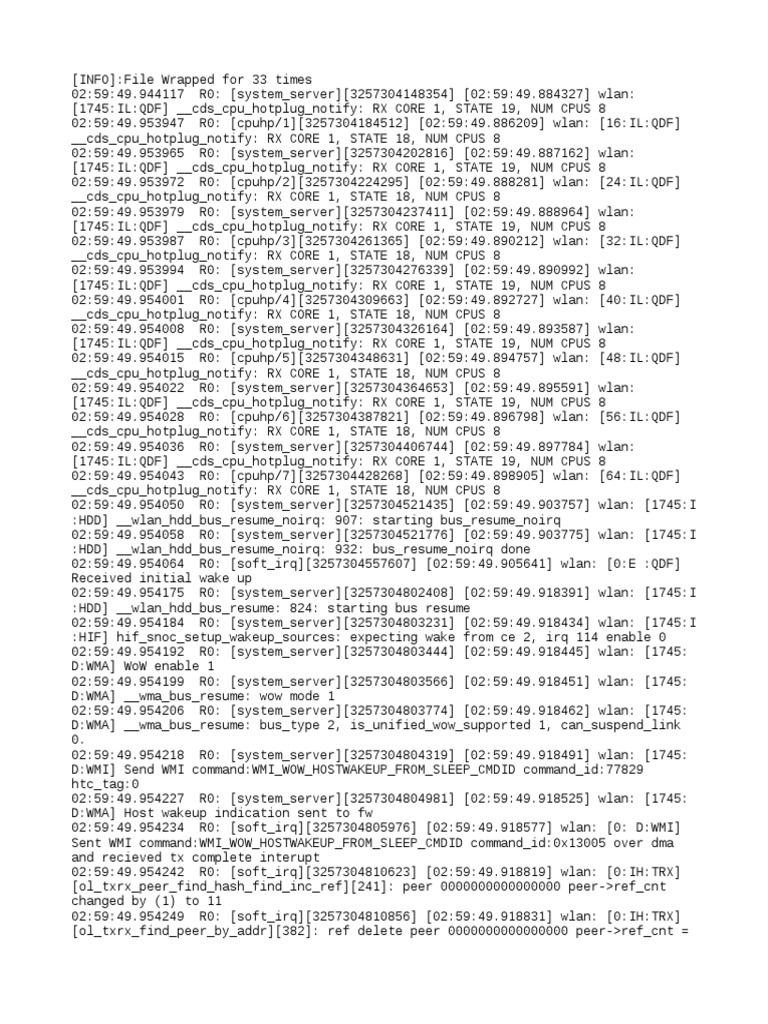 Host Driver Logs Current | PDF | Telecommunications | Wireless