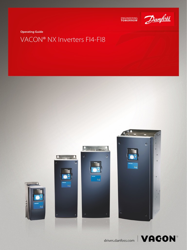 VACON NX Inverters FI4 FI8 Operating Guide DPD00908D EN PDF | PDF ...