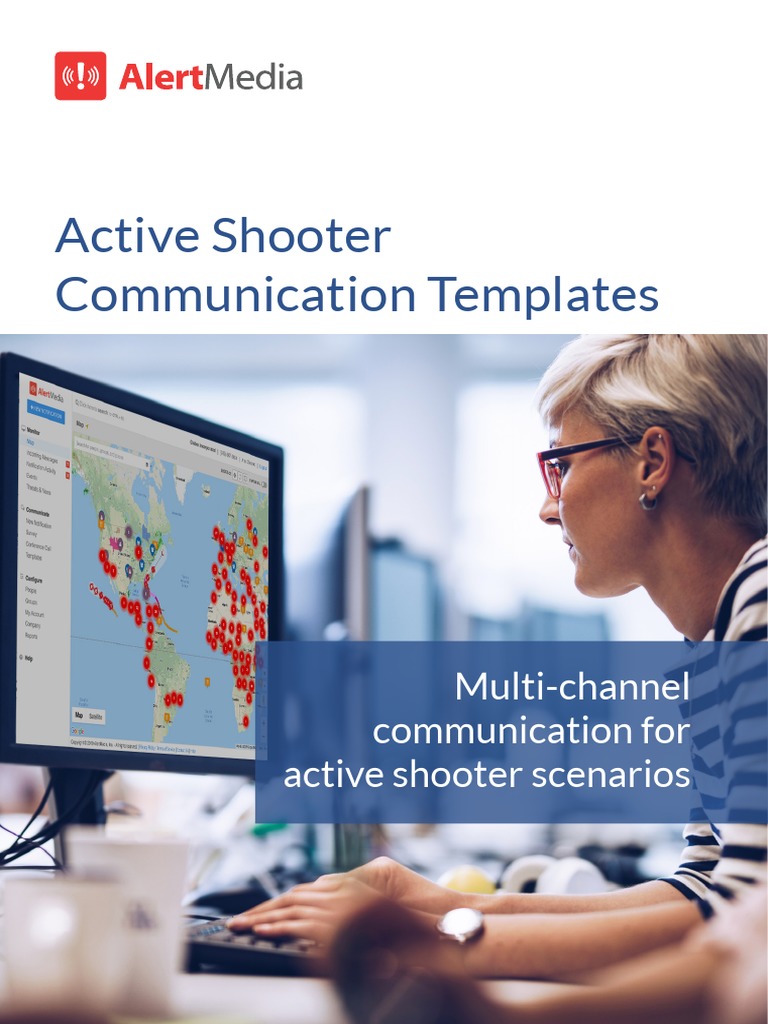 AlertMedia Active Shooter Communication Templates | PDF | Text ...