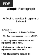 Partograph Form | PDF | Childbirth | Health Sciences