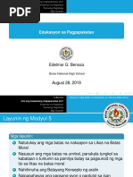 Q2 EsP 9 - Module 4 | PDF