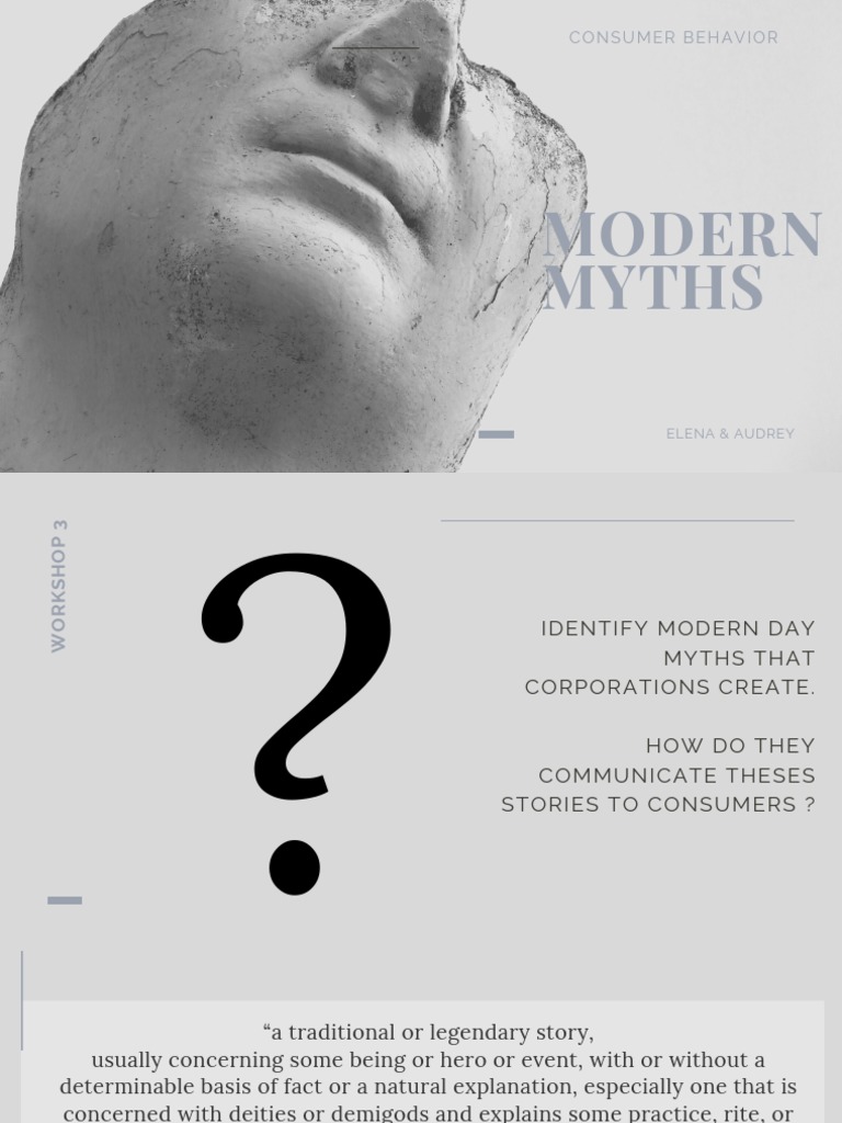 Identify Modern Day Myths That Corporation Screate | PDF | Greek ...