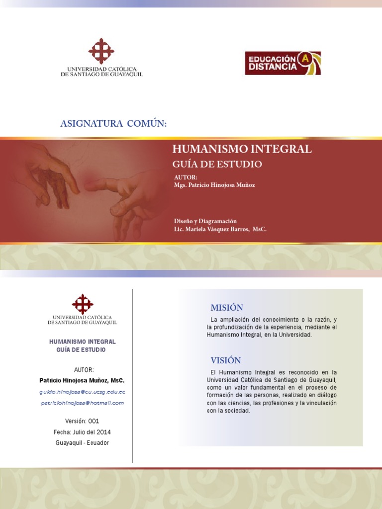 E Book Humanismo Integral 2018 | PDF | Dignidad | Aprendizaje