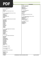 Parasite Summary Table Final | PDF | Veterinary Medicine | Animals And ...
