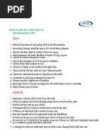 Transformer Daily Check List | PDF | Transformer | Electrical Engineering