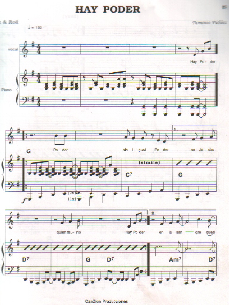 Hay Poder Marcos Witt Piano Pdf