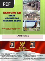 Materi 1 - Konsep Dasar Kampung KB BKKBN | PDF