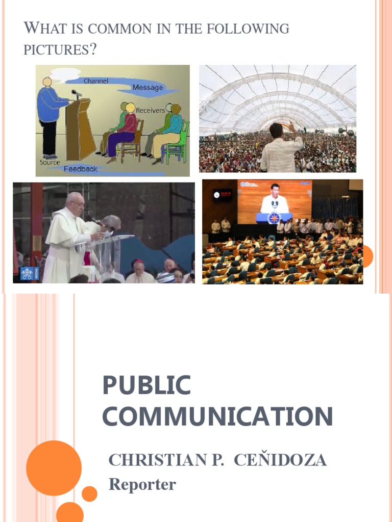 Public Communication | PDF
