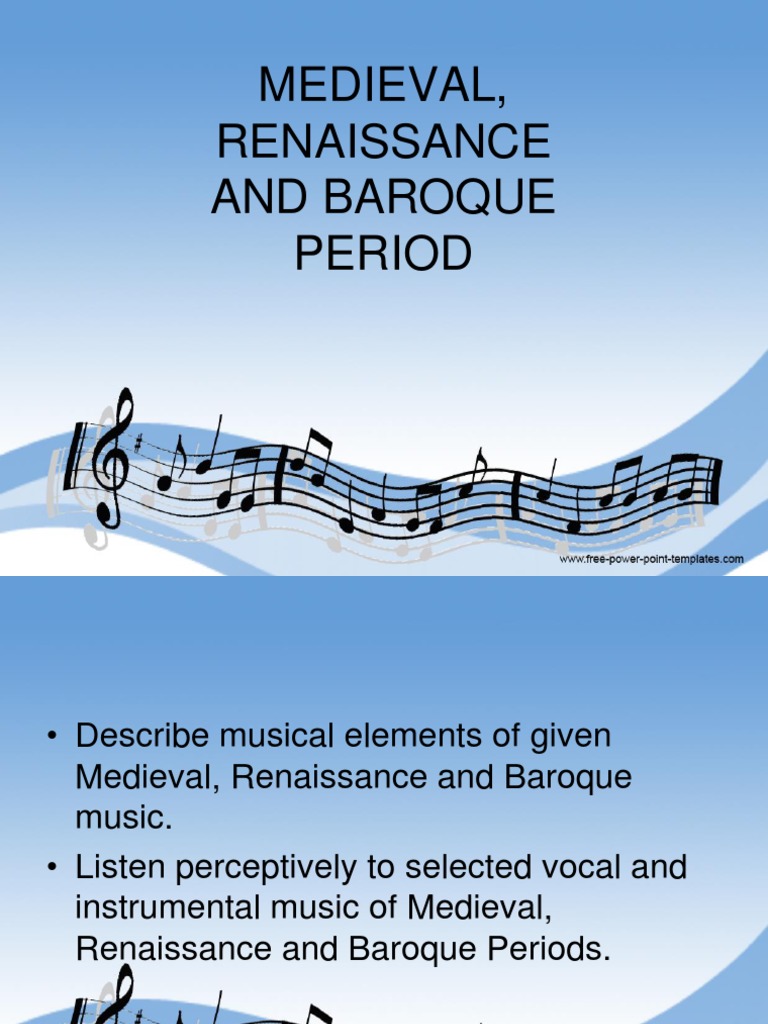 Medieval Period | PDF | Gregorian Chant | Church Music