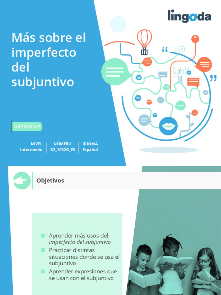 Imperfecto del Subjuntivo B2 | PDF | Tipología Lingüística | Sintaxis