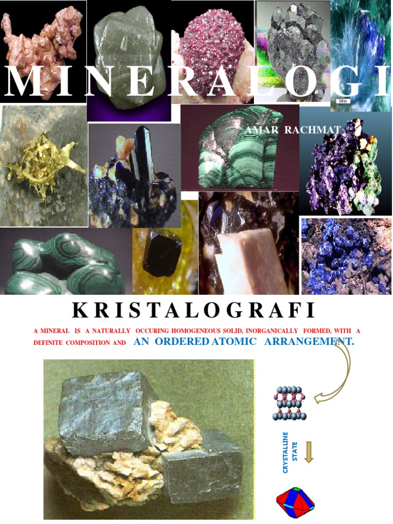 Kristalografi Mineralogi | PDF
