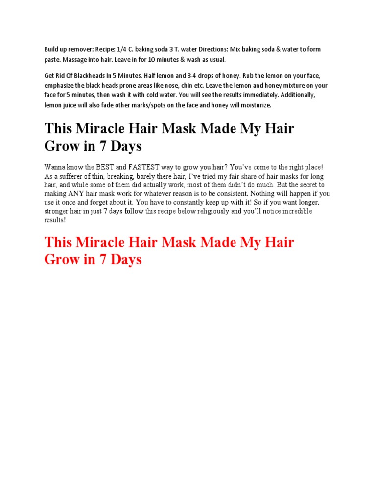 Build Up Remover | PDF | Nature