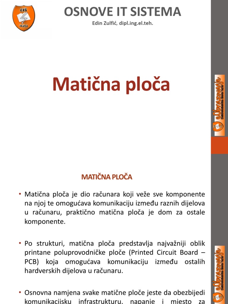 P3 - Maticna Ploca | PDF