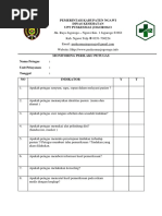 Form Pengukuran Owas | PDF