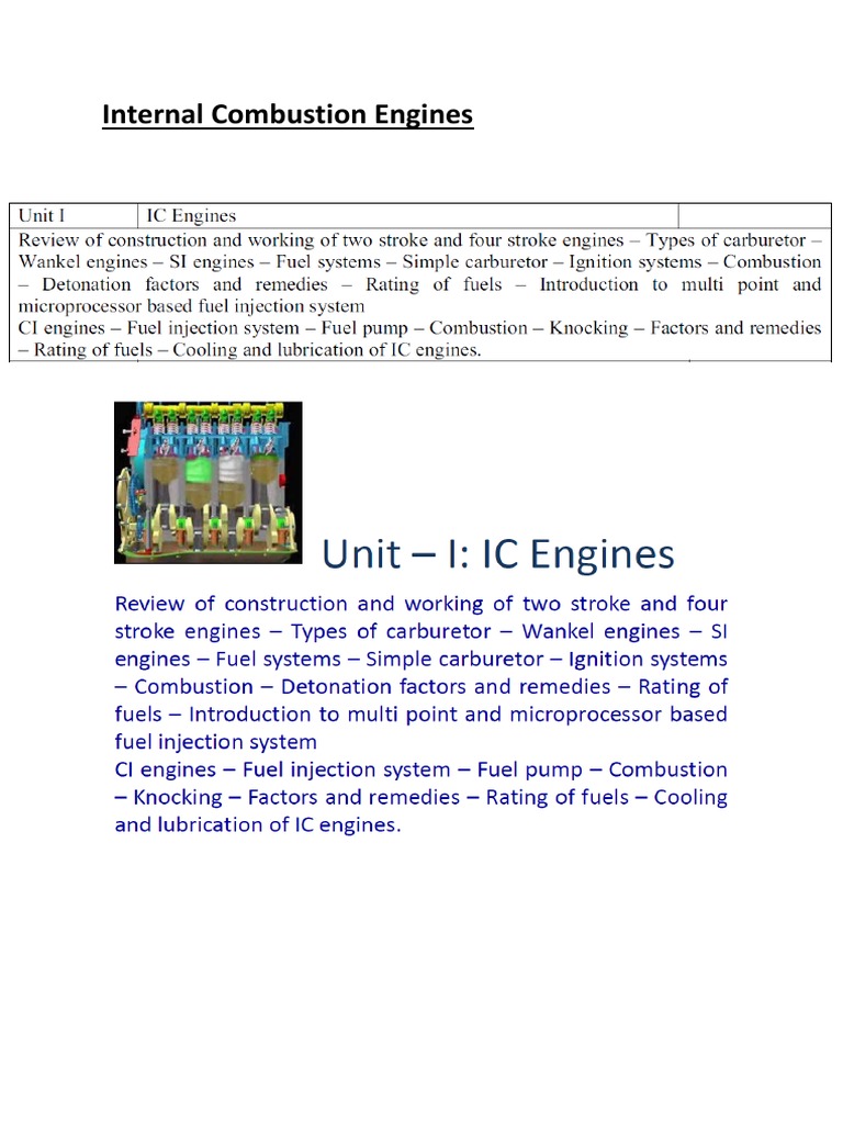 Internal Combustion Engines - Saleel and Sivakumar PDF | PDF | Internal Combustion Engine | Fuel ...