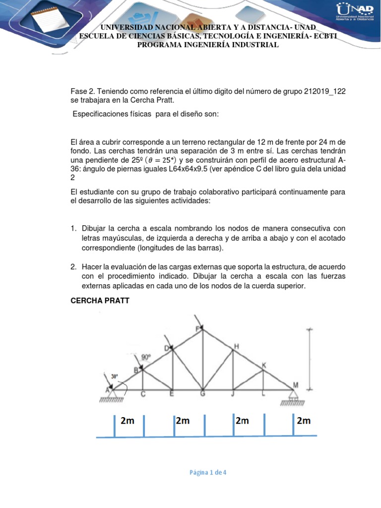 Aporte Cercha Pratt | Descargar gratis PDF | Braguero | Ingeniería