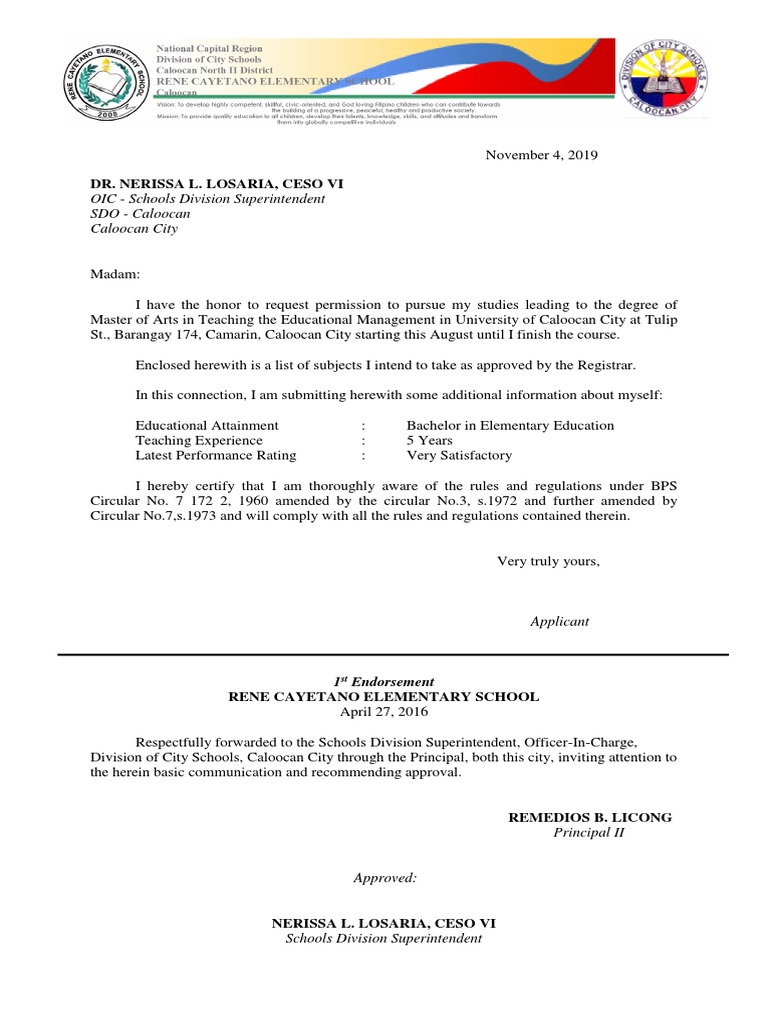 Dr. Nerissa L. Losaria, Ceso Vi: OIC - Schools Division Superintendent ...
