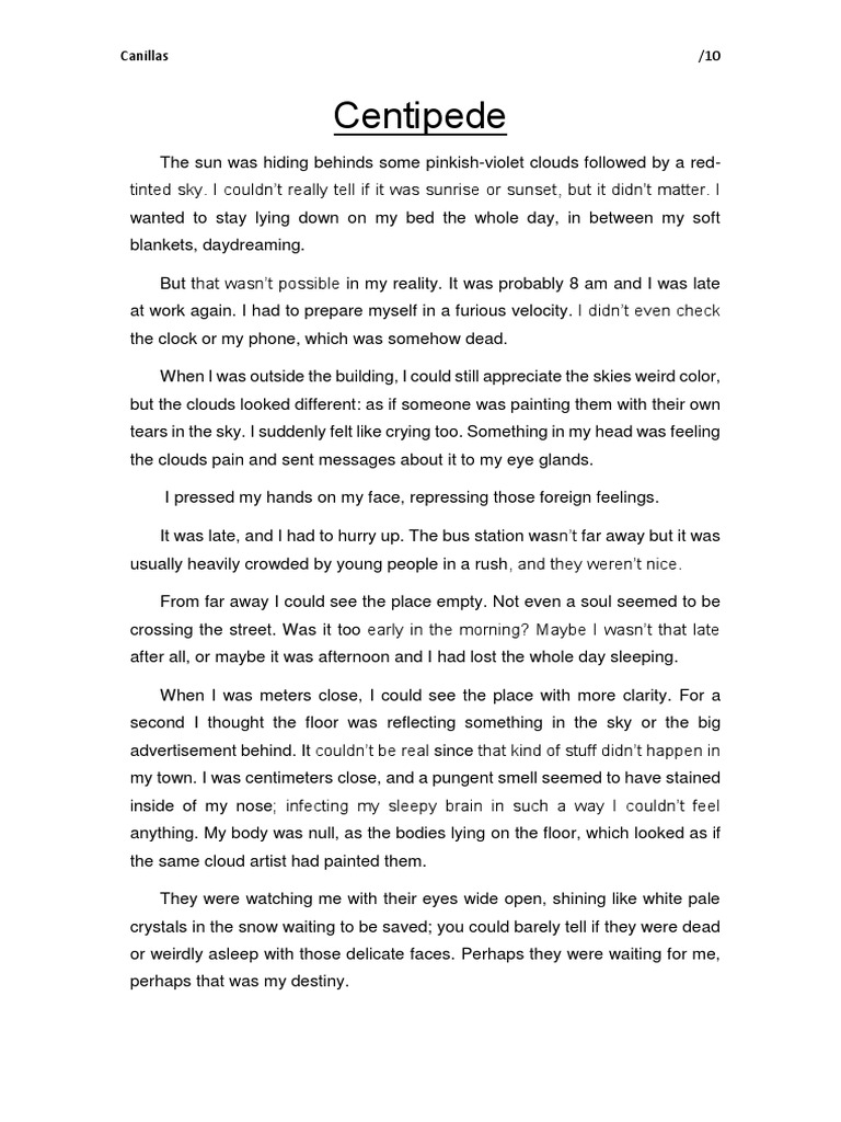 Narrative Writing Final | PDF