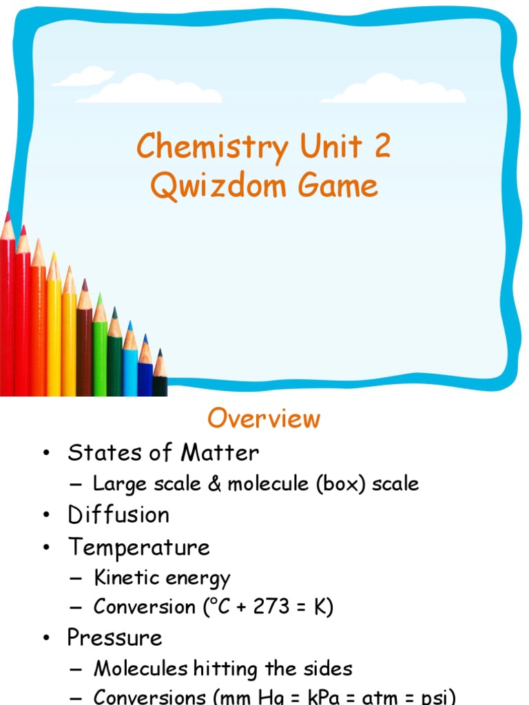 Chemistry States of Matter | PDF | Gases | Mixture