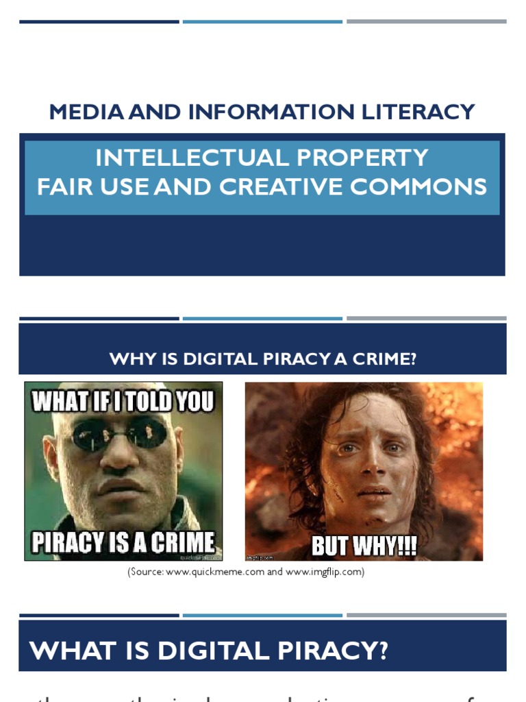 Media and Information Literacy: Intellectual Property Fair Use and ...