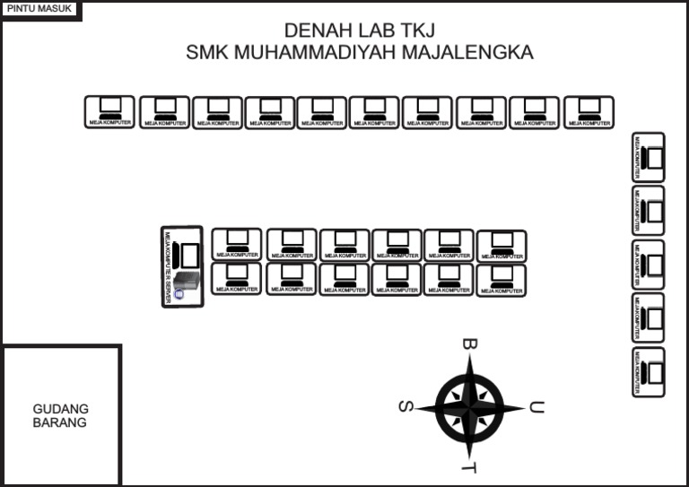 Denah Lab TKJ | PDF