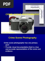 Crime Scene Photographic Log | PDF | Crime Scene | Equipment