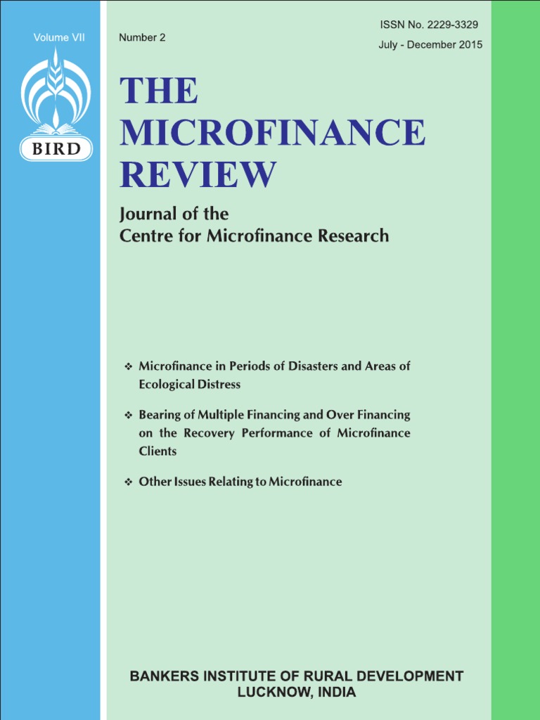 BIRD Distinct SHG Models | PDF | Microfinance | Loans