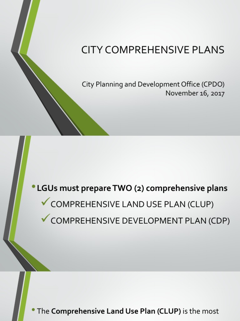 01 Comprehensive Land Use Plan Angeles City VCGXF0 File | PDF ...