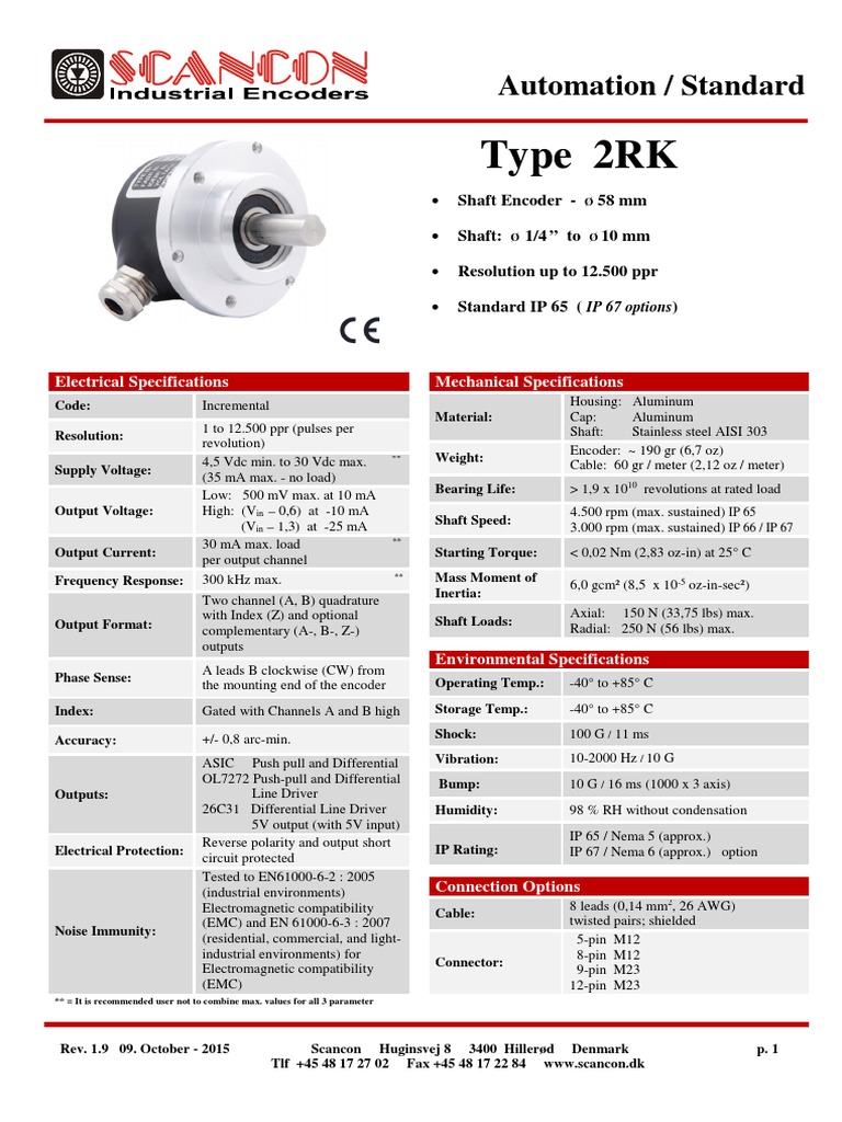 Sany SR280 Swing Encoder 2rk-Specifications-19 PDF | PDF ...