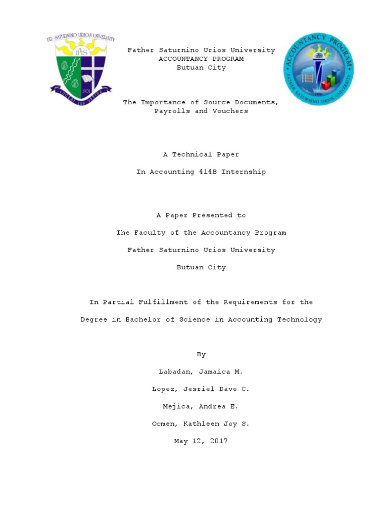 OJT Technical Paper | PDF | Payroll Tax | Payroll