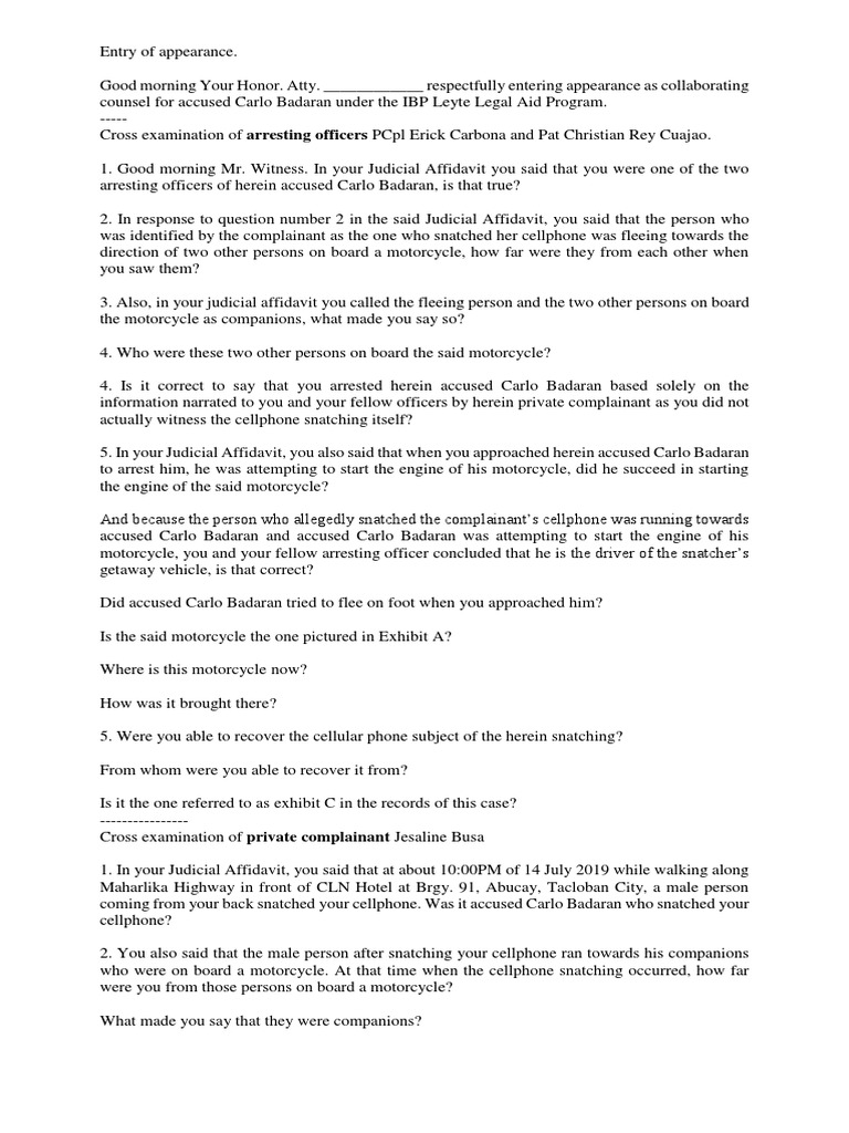 Cross Exam | Crimes | Crime & Justice